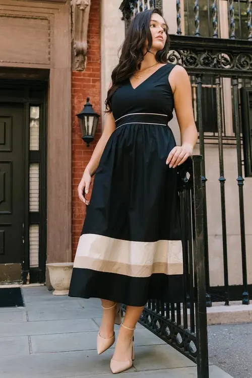 BALTIC BØRN Oxford Midi Dress