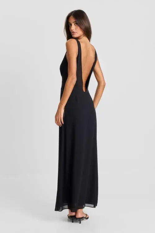 SASHA THERESE Juno Maxi Dress - Black