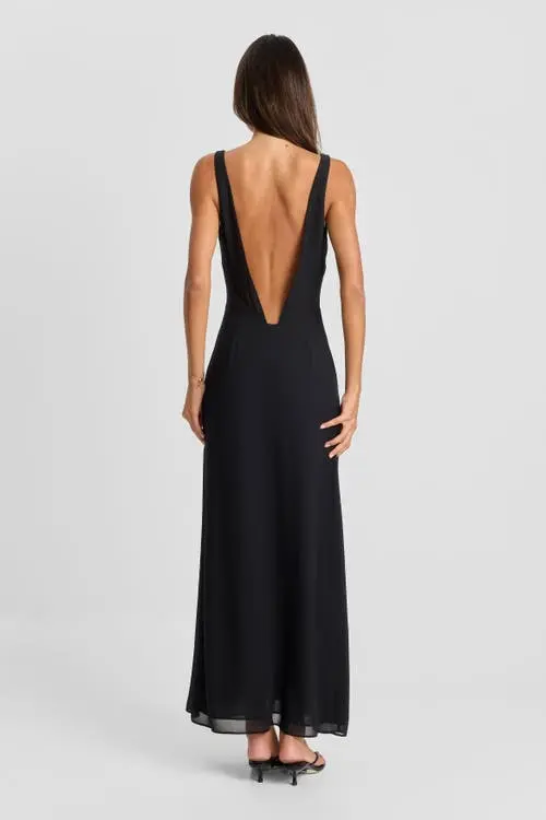 SASHA THERESE Juno Maxi Dress - Black