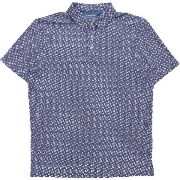 RUGGEDBUTTS Knit Short Sleeve Performance Polo - Home Run
