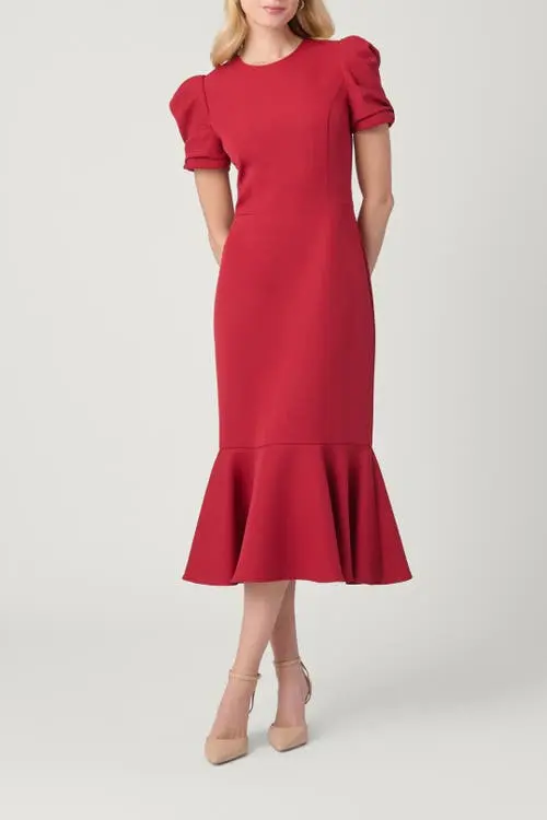Shoshanna Crepe Hartley Dress