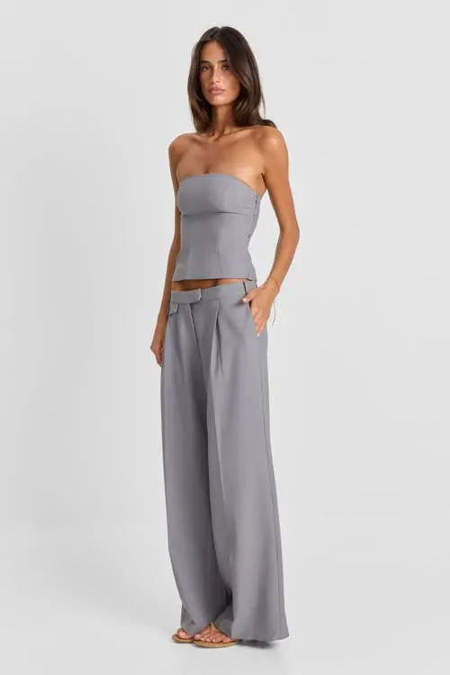 SASHA THERESE Astra Pant - Grey