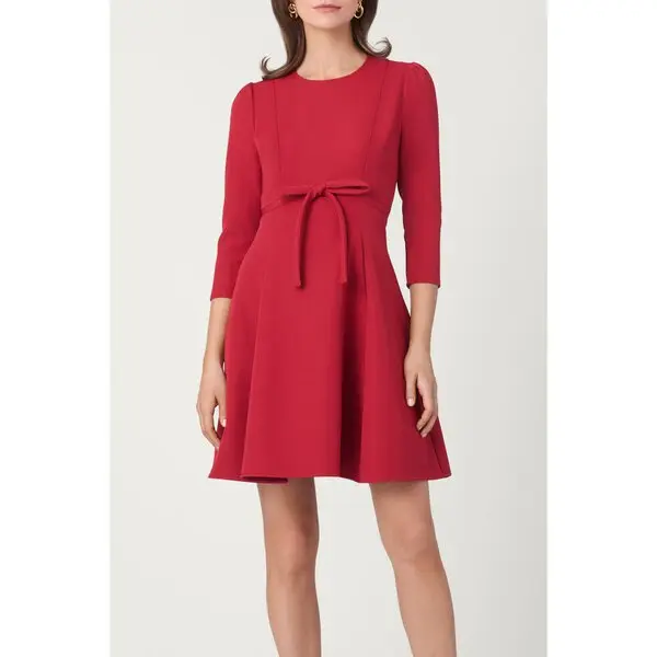 Shoshanna Crepe Cindy Dress