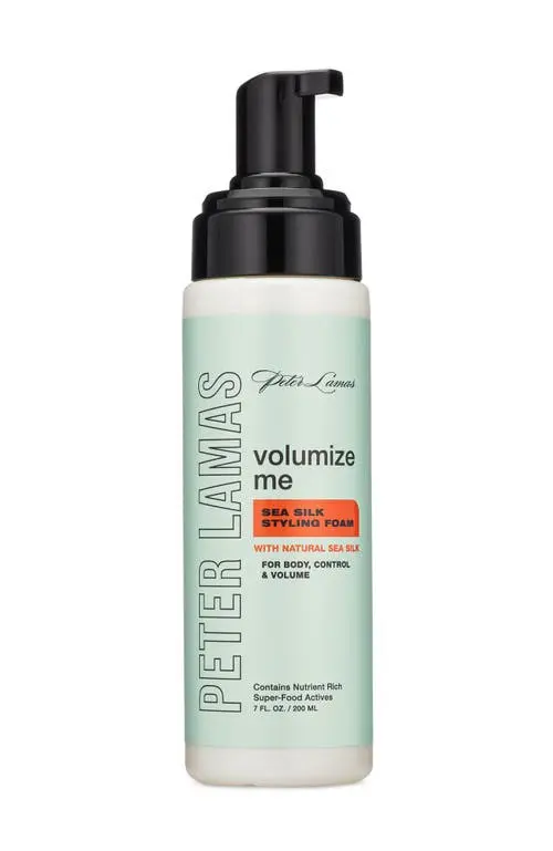 PETER LAMAS Volumize Me Sea Silk Styling Foam