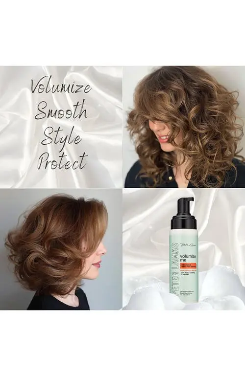 PETER LAMAS Volumize Me Sea Silk Styling Foam