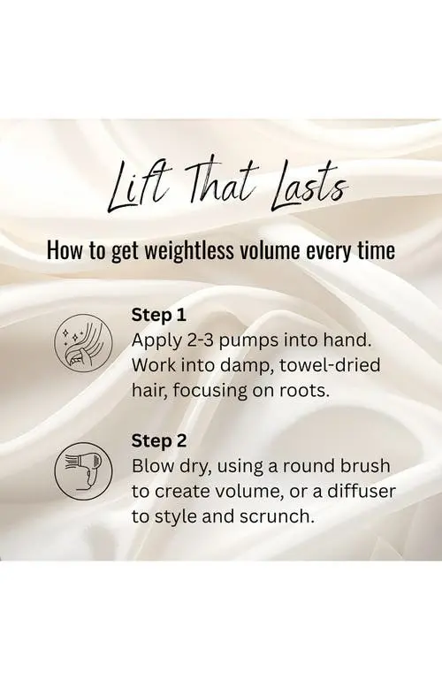 PETER LAMAS Volumize Me Sea Silk Styling Foam