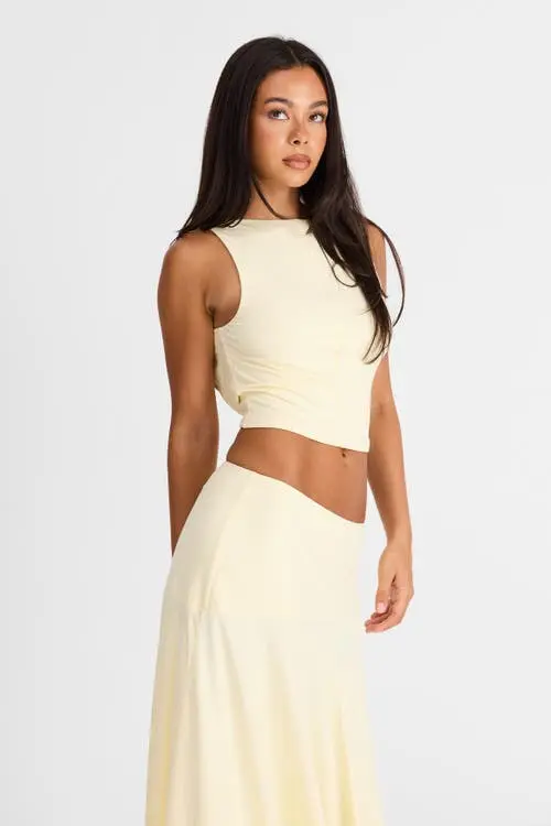 SASHA THERESE Talia Top - Butter