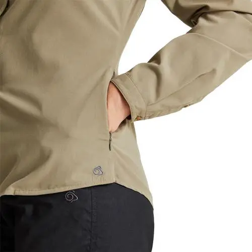 CRAGHOPPERS Expert Kiwi Long-sleeved Shirt - Pebble