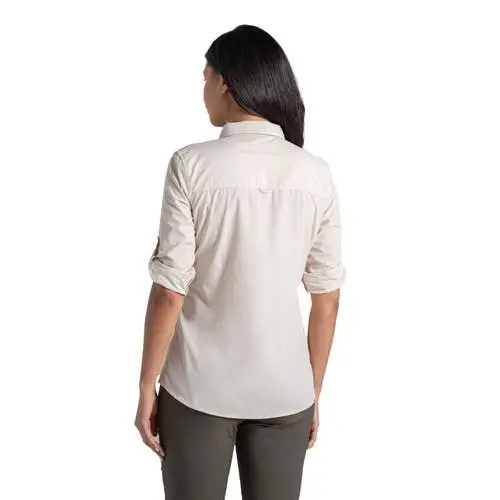CRAGHOPPERS Kiwi Iii Long-sleeved Shirt - Stone
