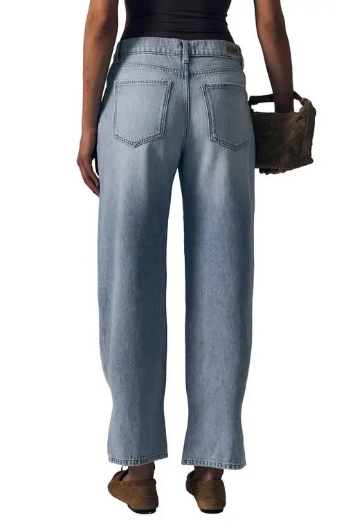 LE JEAN Delphine Pleated Tapered Leg Jeans