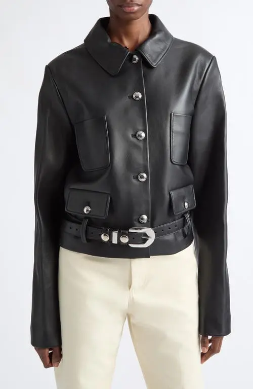 Altuzarra Simons Leather Jacket