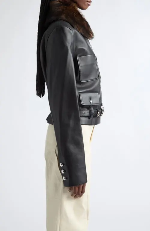 Altuzarra Simons Leather Jacket