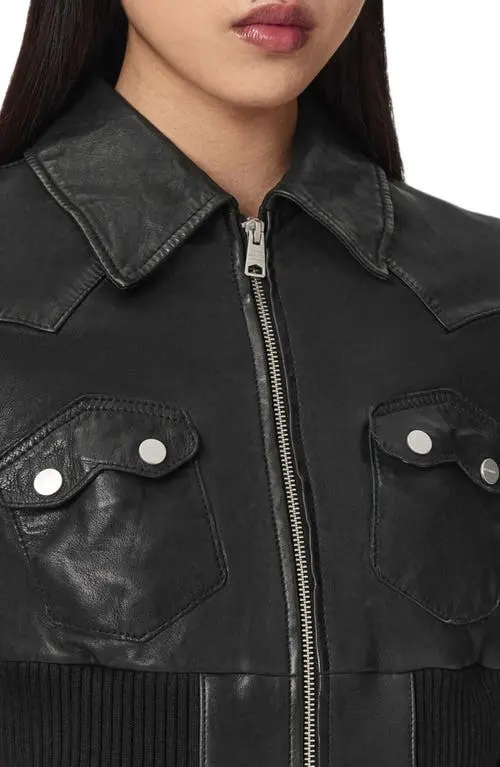 ALLSAINTS Lena Leather Jacket