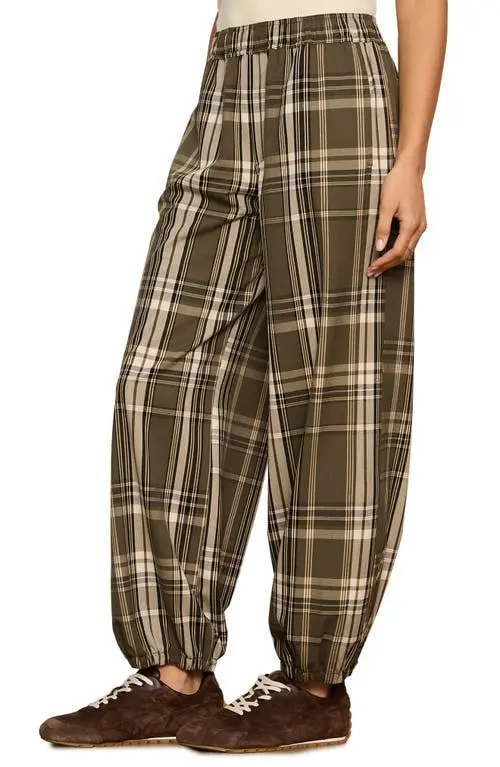 Sanctuary Plaid Micro Balloon Pants