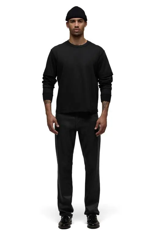 Hudson Jeans Blake Slim Straight Coated Jeans