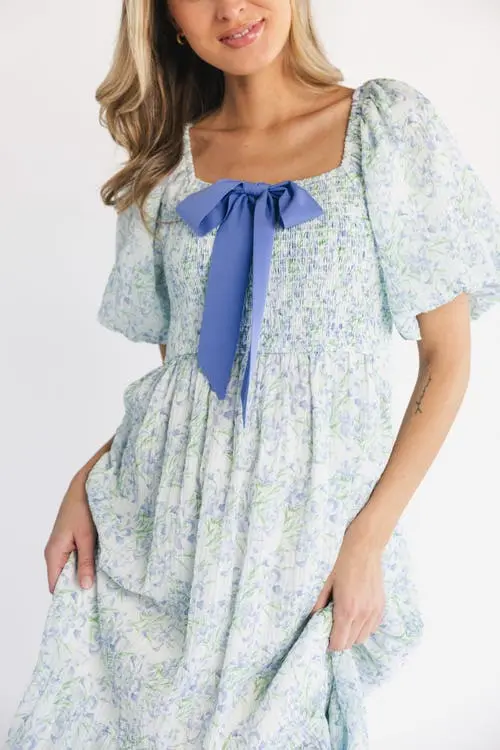 BALTIC BØRN Jane Bow Midi Dress