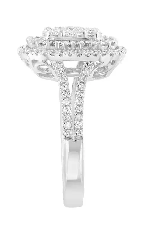 EFFY Diamond Cluster Halo Ring