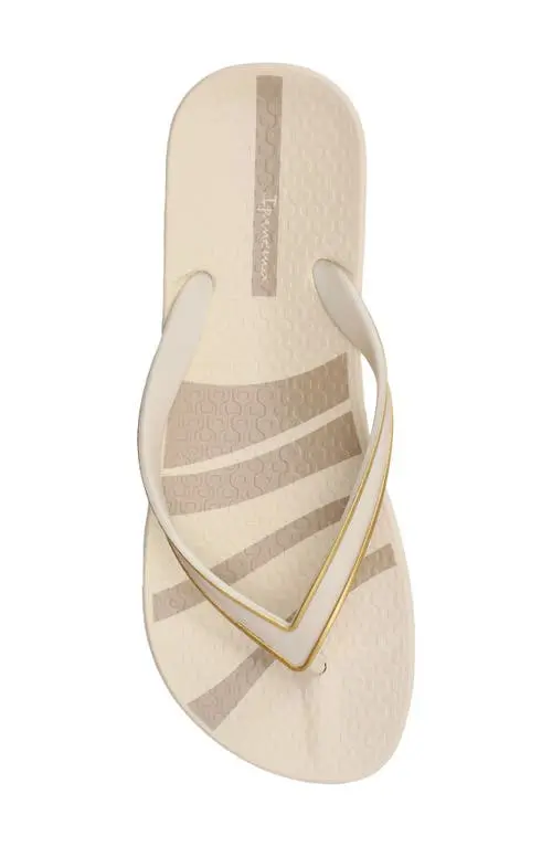 Ipanema Anatomica Linea Flip Flop - Beige/beige/brown