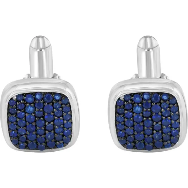 EFFY 925 Sapphire Cuff Link - Sterling Silver