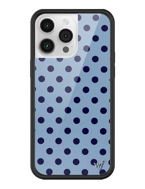 WILDFLOWER CASES Polka Dot | And Navy Iphone Case