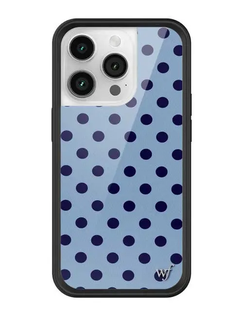 WILDFLOWER CASES Polka Dot | And Navy Iphone Case
