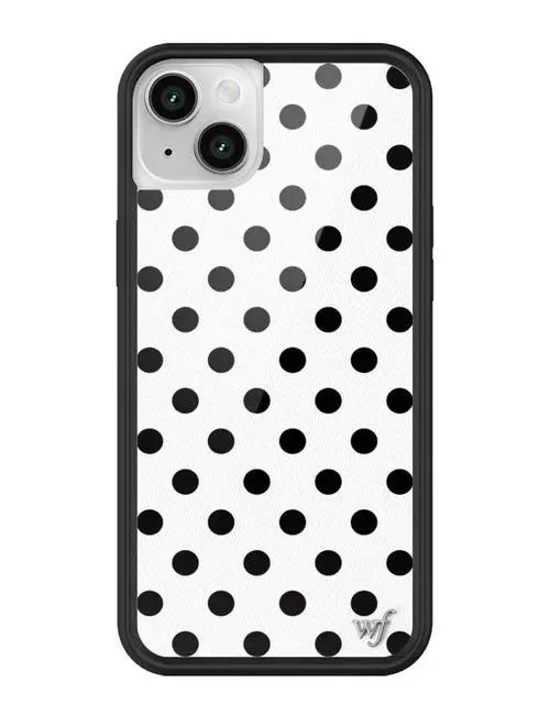 WILDFLOWER CASES Polka Dot | And Black Iphone Case