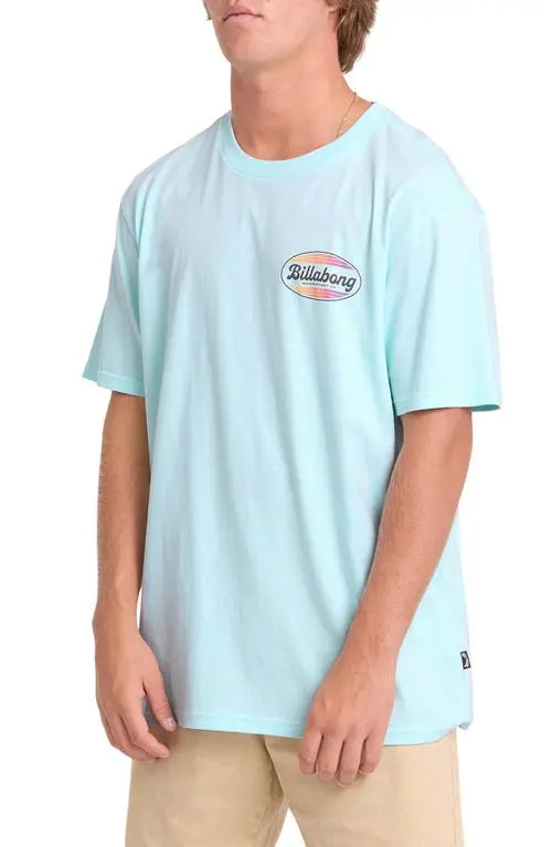 BILLABONG Off Duty Graphic T-shirt - Coastal Blue