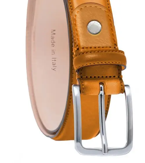 Ghurka Burnished Leather Belt - Tan