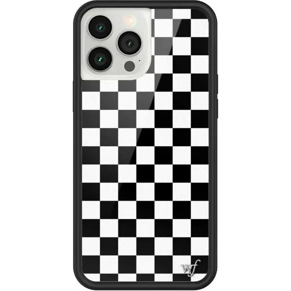 WILDFLOWER CASES Checkers | Iphone Case - Black