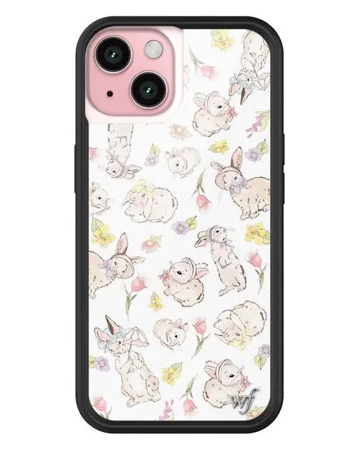 WILDFLOWER CASES Bunnies In Bonnets Iphone Case