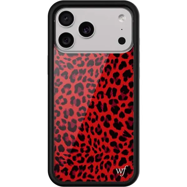 WILDFLOWER CASES Meow | Red /17e/air/17 Pro/17 Pro Max Case - Iphone 17 Pro Max