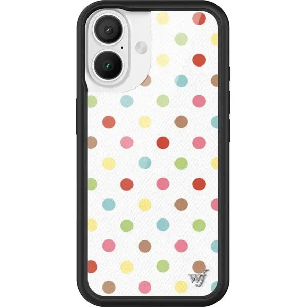 WILDFLOWER CASES Confetti Polka Dots Iphone Case - White