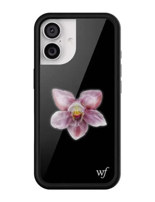 WILDFLOWER CASES Orchid | Black /17e/air/17 Pro/17 Pro Max Case - Iphone 17