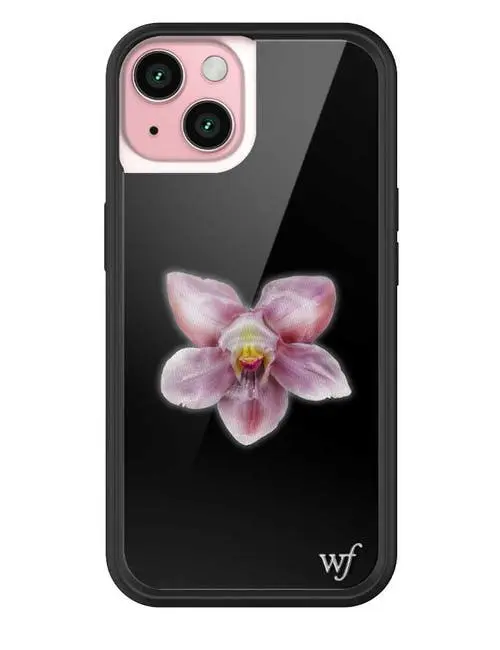 WILDFLOWER CASES Orchid | Iphone Case - Black