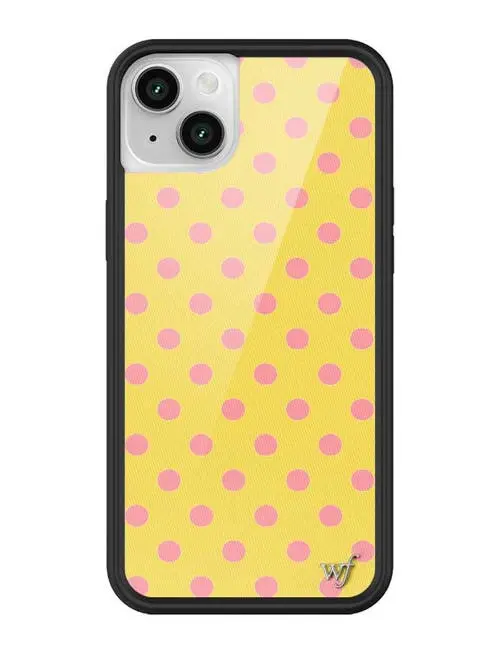 WILDFLOWER CASES Polka Dot | And Pink Iphone Case