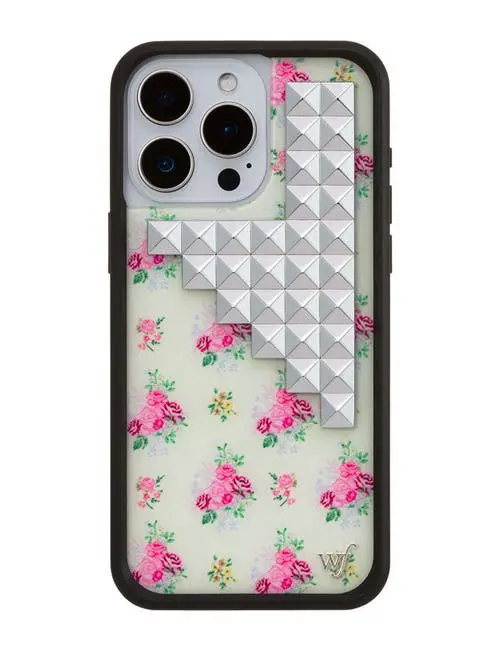WILDFLOWER CASES Vintage Floral Stud Iphone Case