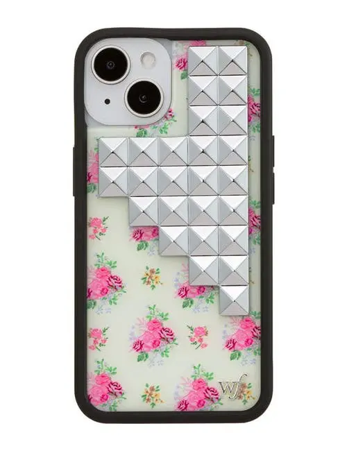 WILDFLOWER CASES Vintage Floral Stud Iphone Case - Yellow