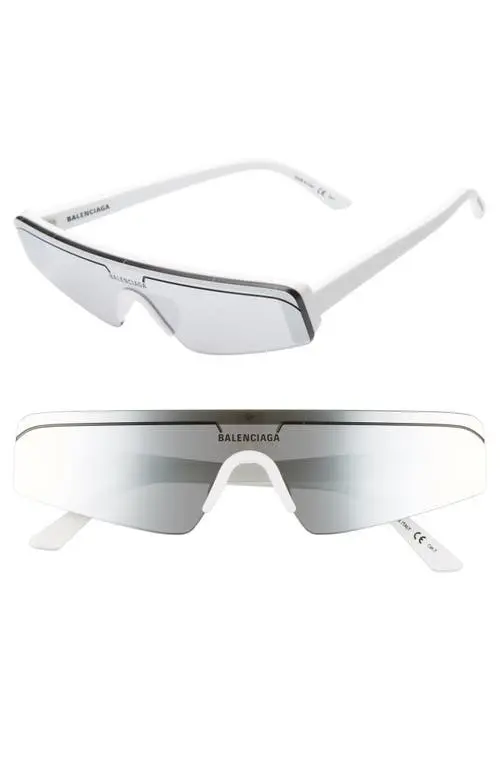 Balenciaga 99mm Shield Sunglasses