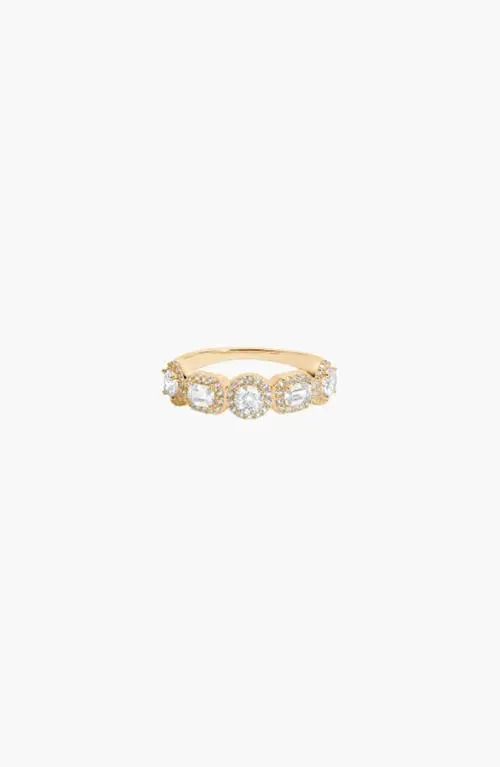 AURATE White Sapphire Edwardian Ring