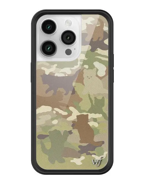 WILDFLOWER CASES Cat Iphone Case - Camo