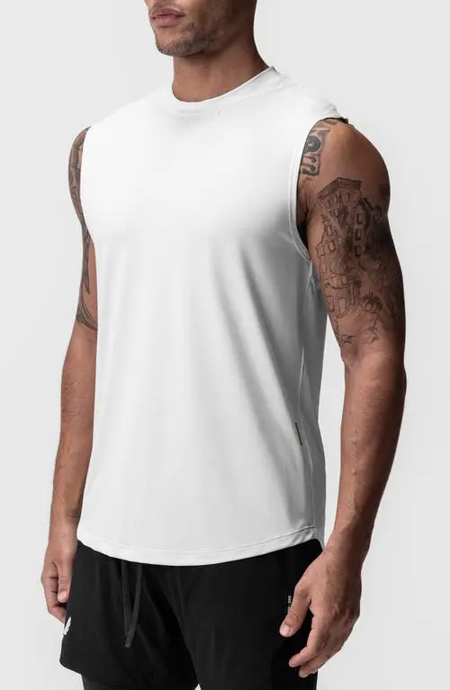 ASRV Aerosilver Muscle Tee - White