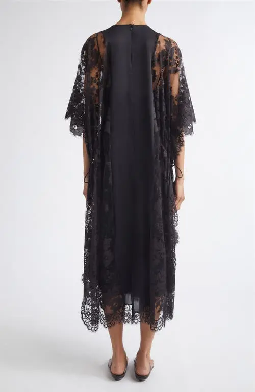 Zimmermann Valiant Silk & Lace Midi Dress