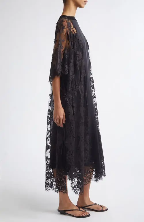 Zimmermann Valiant Silk & Lace Midi Dress