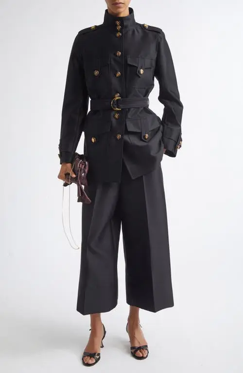 Zimmermann Valiant Wool & Silk Utility Jacket