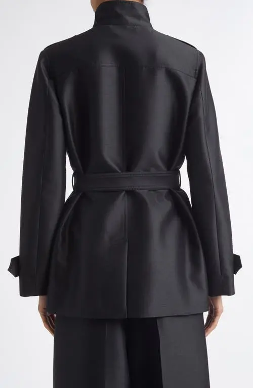 Zimmermann Valiant Wool & Silk Utility Jacket