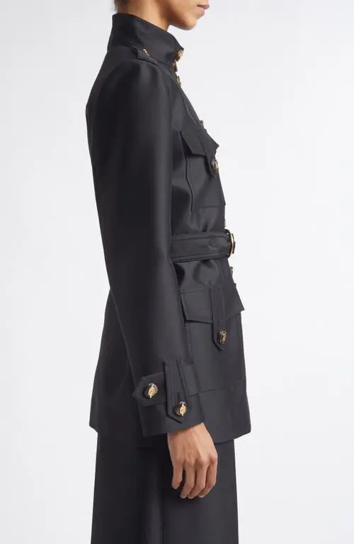 Zimmermann Valiant Wool & Silk Utility Jacket