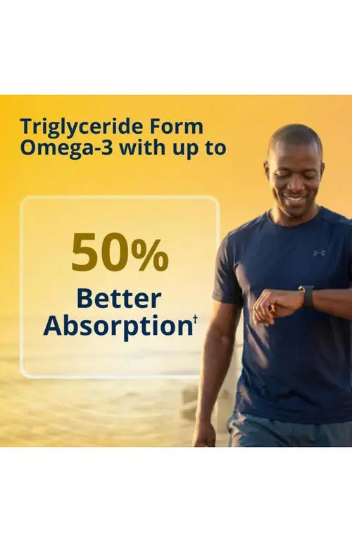 METAGENICS Omegagenics High Potency Omega-3 Fish Oil Supplement