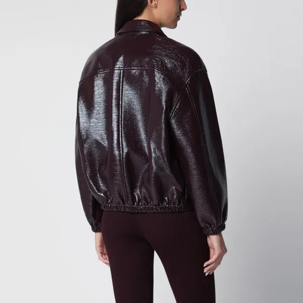 COURREGES Vinyl Bomber Jacket