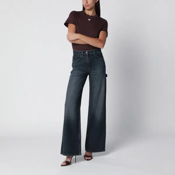 COURREGES Vintage Baggy Denim Trousers