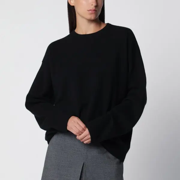 Extreme Cashmere Paolo Raven Cashmere Sweater - Black